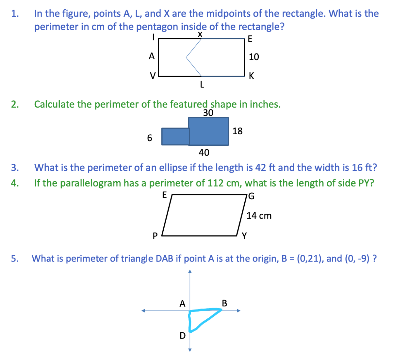 Perimeter Quiz – Alexia Academic Consulting